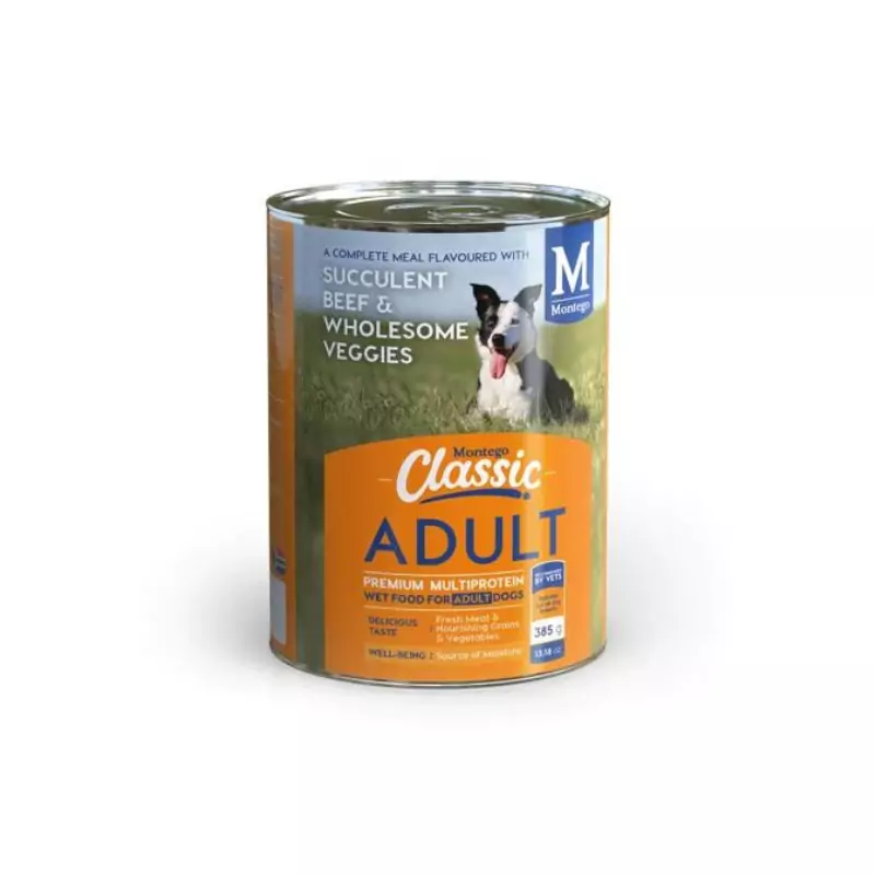 Shop Montego Dog Wet Food 385g WADUBV385 | NidaDanish Tanzania