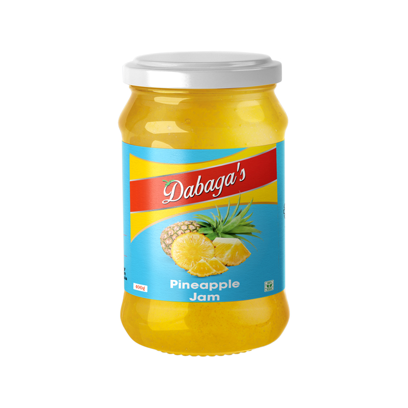 Buy Dabaga's Pinneaple Jam 400gm Glass Jar | Online in TZ | NidaDanish