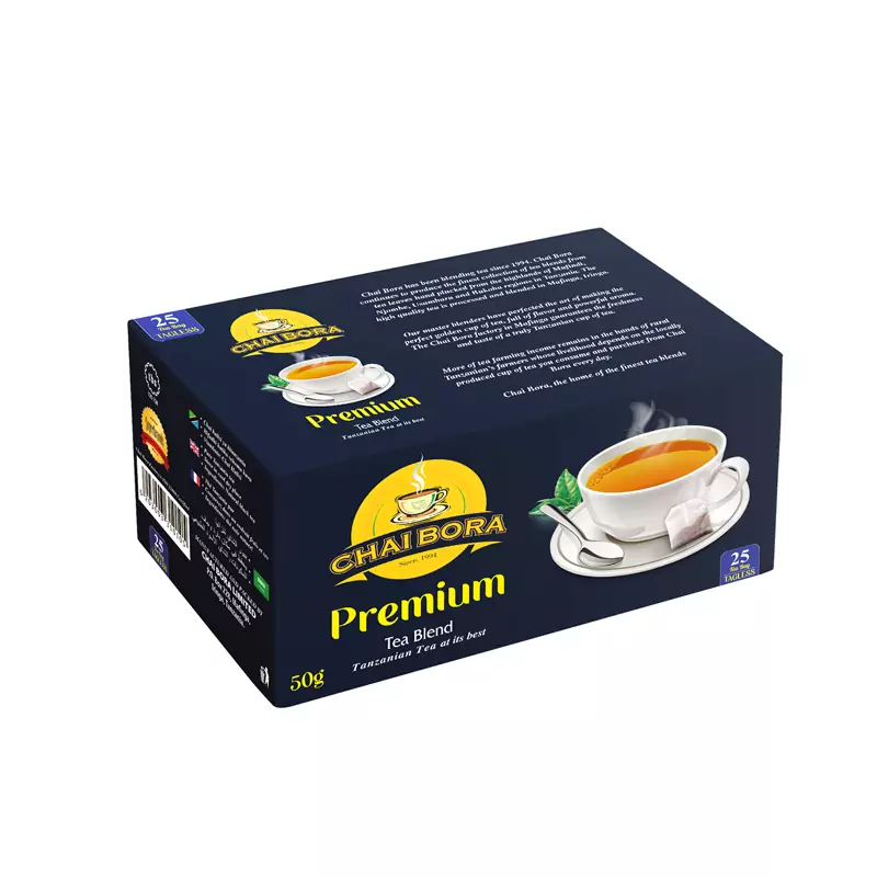 Buy Chai Bora Premium Blend Tea Bags 2gm | NidaDanish Tanzania