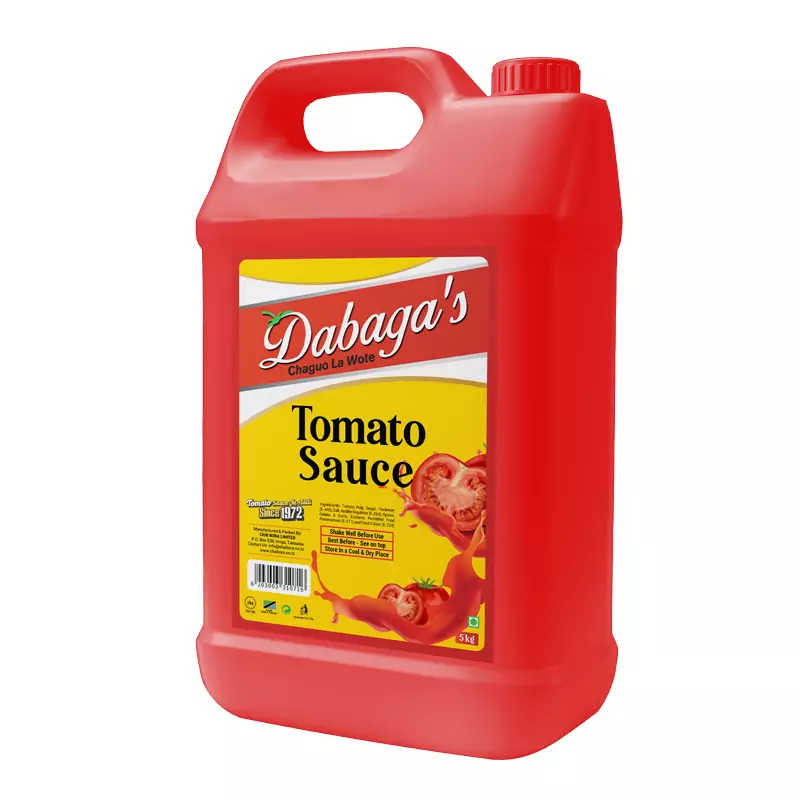 Buy Dabaga's Tomato Sauce 5kg | NidaDanish Tanzania