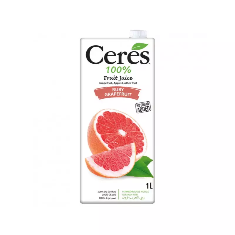 Buy Ceres Ruby Grapefruit Juice 1L Tetra 7732 Online in TZ | NidaDanish