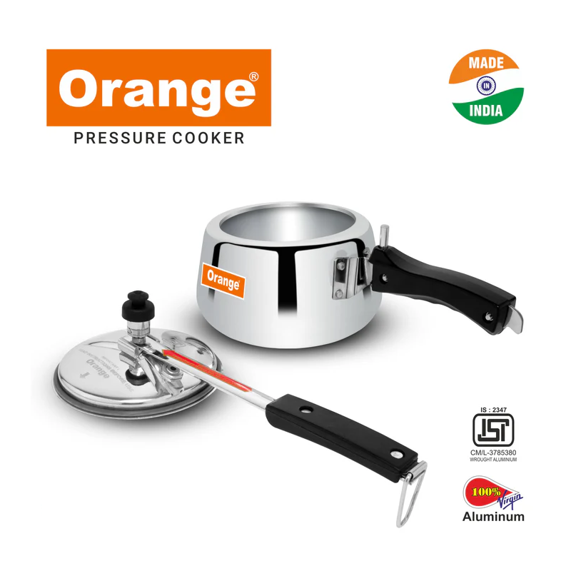 Buy Orange Induction Based Pressure Cooker 5L OR0166/OAPC146 ...
