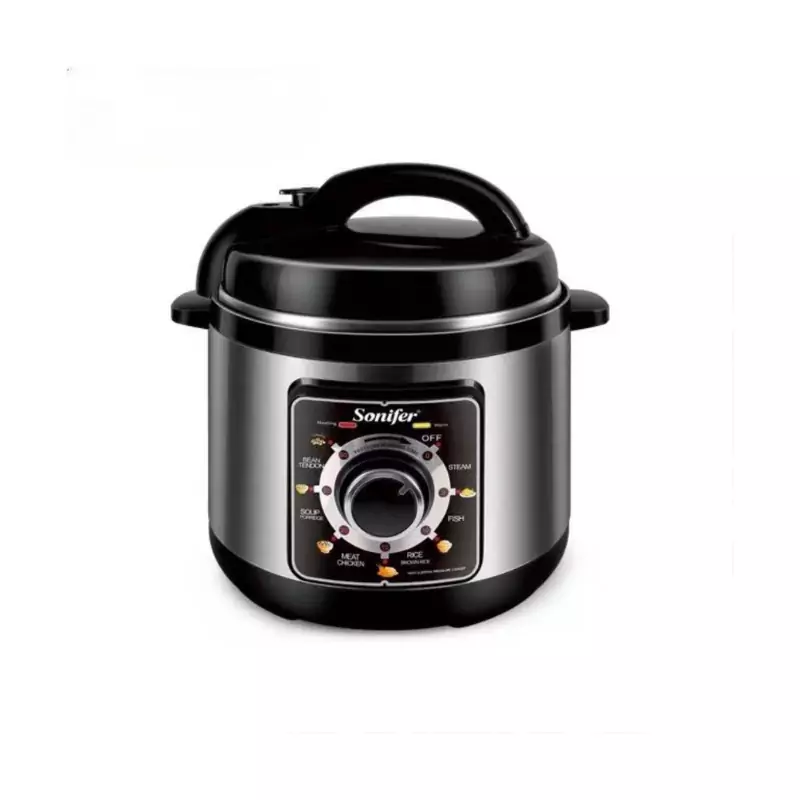 Buy Sonifer Power Electric Pressure Cooker 8 Liter Stainless Steel 220V ...
