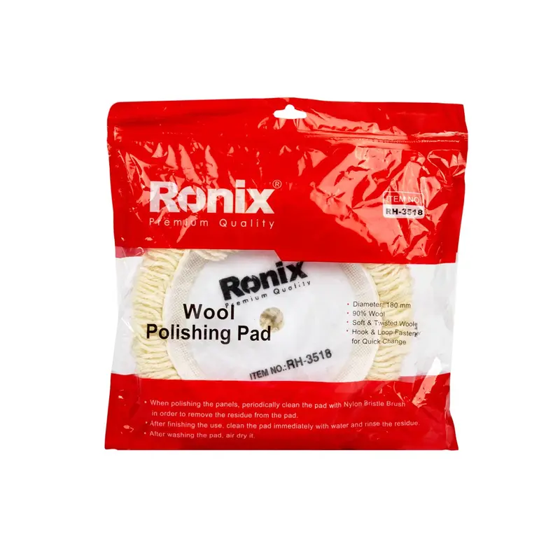Buy Ronix Wood Polishing Pad 180mm RH-3518 | NidaDanish Tanzania