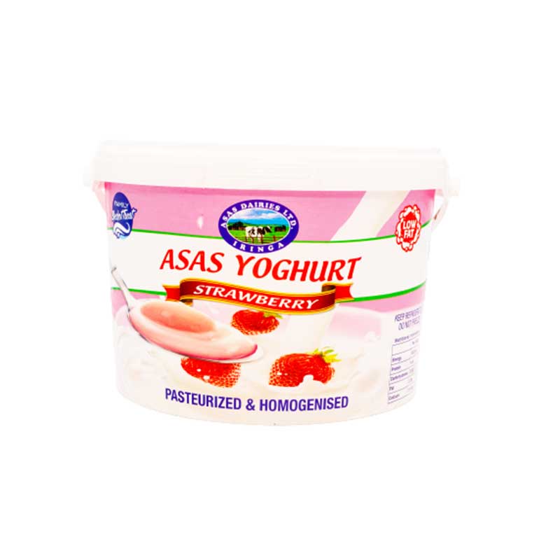 Buy asas-strawberry-yoghurt-4l | NidaDanish Tanzania - Shop online