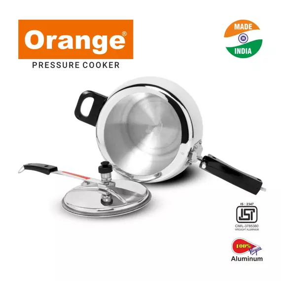 Buy Orange Induction Based Pressure Cooker 5L OR0166/OAPC146 ...
