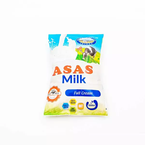 Buy asas-uht-fresh-milk-500ml | NidaDanish Tanzania - Shop online